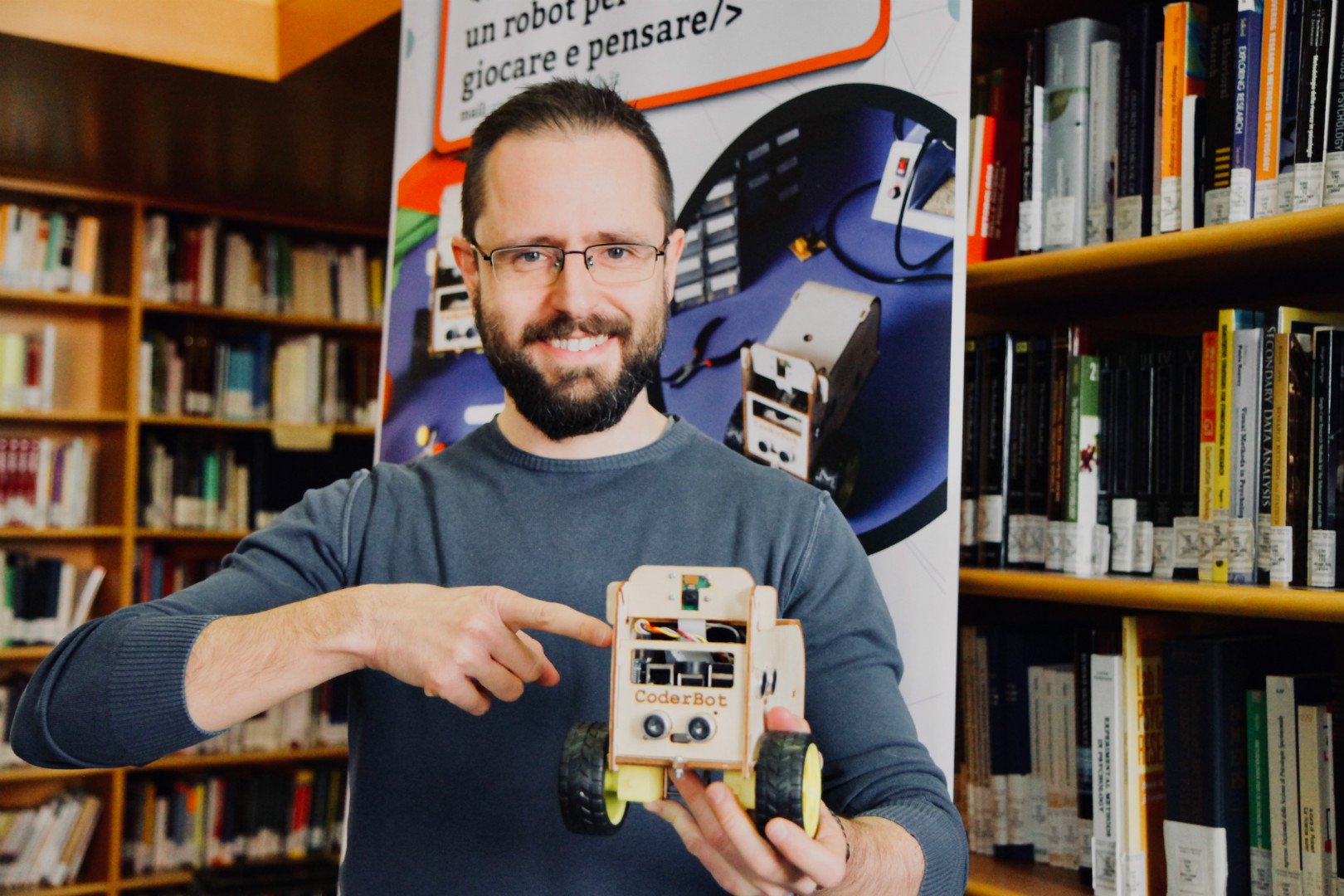 Obiettivo raggiunto per CoderBot, il robot per giocare a pensare - Bnews